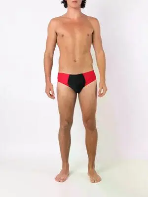 AMIR SLAMA Two-tone Swim Trunks