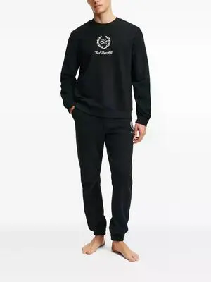 Karl Lagerfeld Elasticated-cuff Track Pants