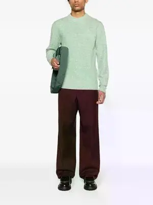 JIL SANDER Marl-knit Wool Blend Jumper