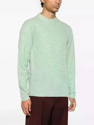 JIL SANDER Marl-knit Wool Blend Jumper