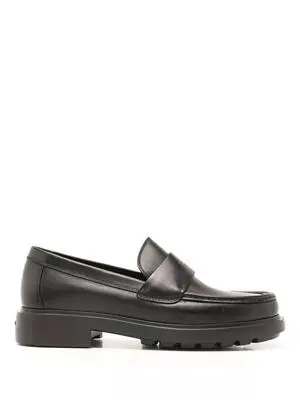 FERRAGAMO Penny-slot Leather Loafers