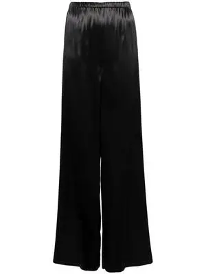 FERRAGAMO Wide-leg Satin Trousers