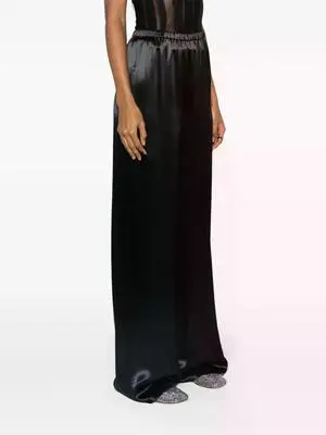 FERRAGAMO Wide-leg Satin Trousers