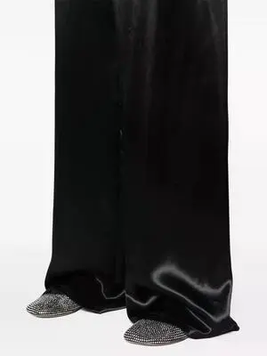 FERRAGAMO Wide-leg Satin Trousers