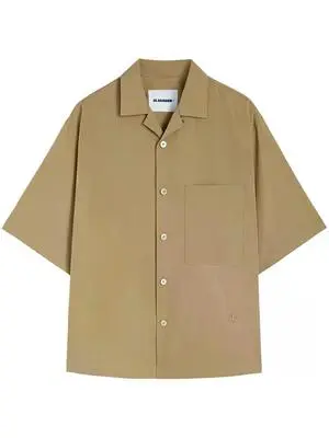 JIL SANDER Short-sleeve Cotton Shirt