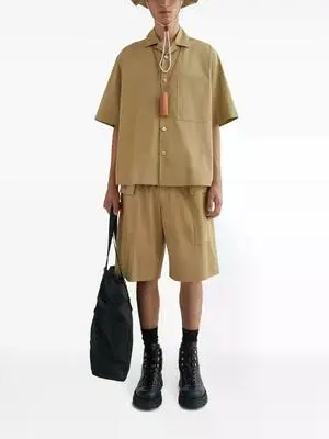 JIL SANDER Short-sleeve Cotton Shirt