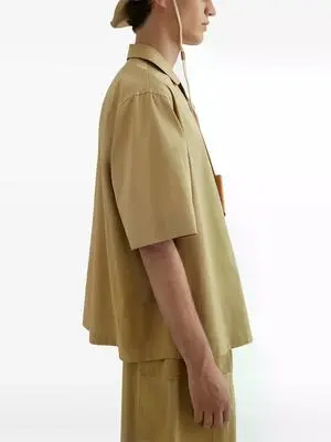 JIL SANDER Short-sleeve Cotton Shirt