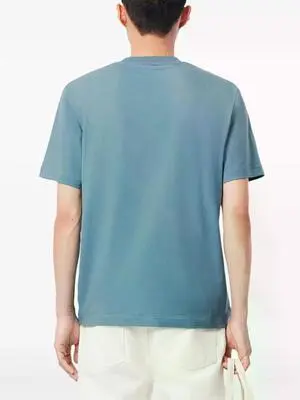 Lacoste Logo-embroidered T-shirt - Blue