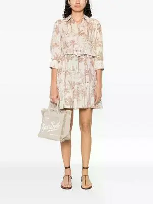MC2 SAINT BARTH Linen Mini Dress