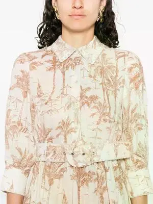 MC2 SAINT BARTH Linen Mini Dress