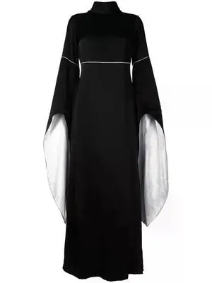 BARUNI Elizabeth Cape-design Maxi Dress