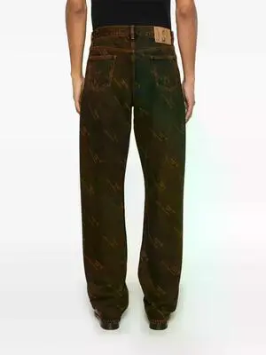 Martine Rose Logo-print Jeans