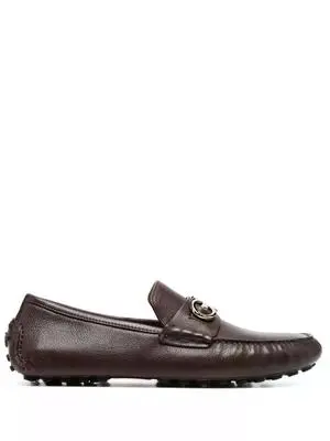 FERRAGAMO Horsebit Leather Loafers