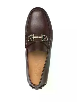 FERRAGAMO Horsebit Leather Loafers