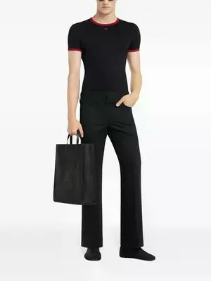 COURREGES Signature Contrast T-shirt