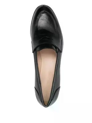 P.a.r.o.s.h Leather Loafers - Black