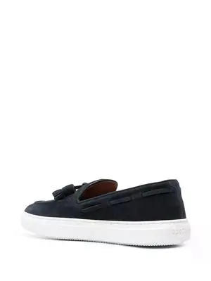 Fratelli Rossetti Front Tassel Loafers - Blue
