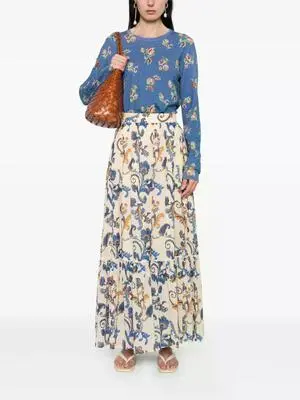 Etro Paisley-print Maxi Skirt