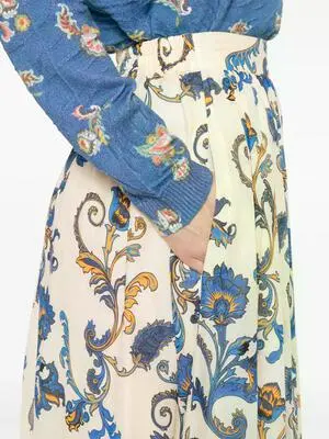 Etro Paisley-print Maxi Skirt