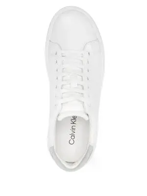 Calvin Klein Leather Lace-up Sneakers