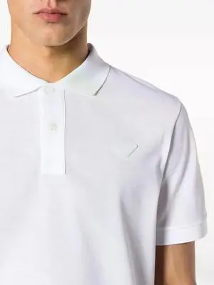 Prada Piqué Polo Shirt - White