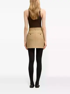 AMI Paris Panelled Mini Skirt