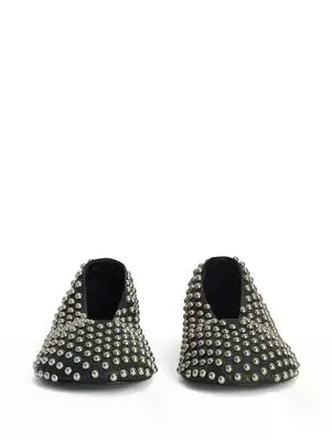 JIL SANDER Studded Ballerina Shoes