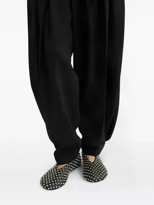 JIL SANDER Studded Ballerina Shoes