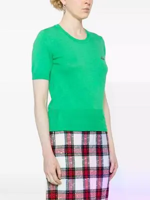 VIVIENNE WESTWOOD Bea Knitted Top - Green