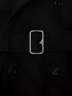 Burberry Notched-lapel Cashmere Trench Coat