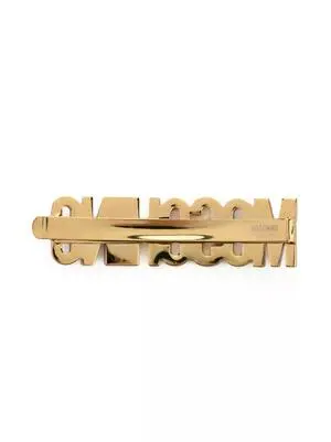 Moschino Logo-plaque Embellished Hair Clip