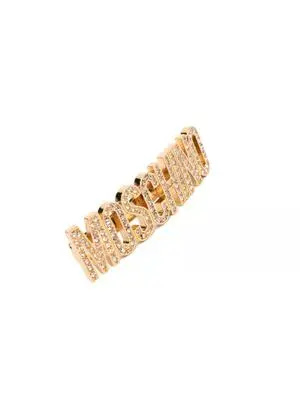 Moschino Logo-plaque Embellished Hair Clip