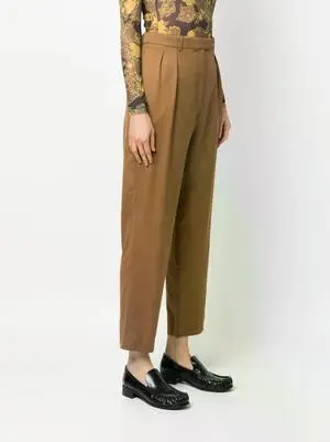 A.p.c. Pleated Cropped Trousers