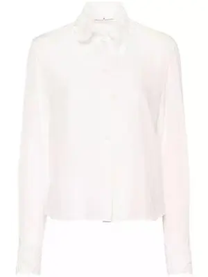 Ermanno Scervino Lace-collar Shirt
