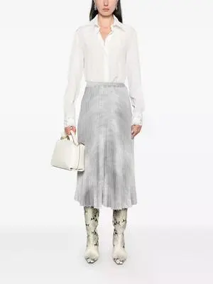 Ermanno Scervino Lace-collar Shirt