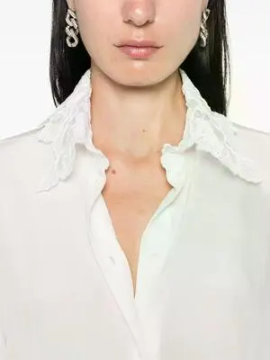 Ermanno Scervino Lace-collar Shirt