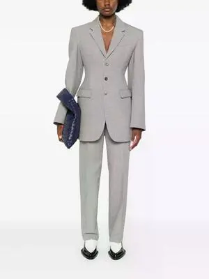 JIL SANDER Checked Tailored Trousers