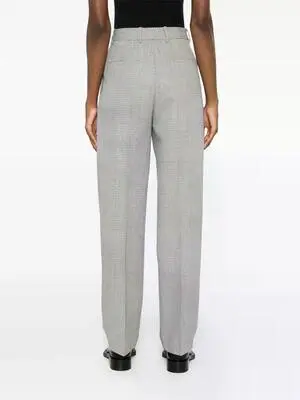 JIL SANDER Checked Tailored Trousers