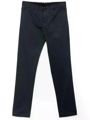Incotex Cotton Chino Trousers - Blue