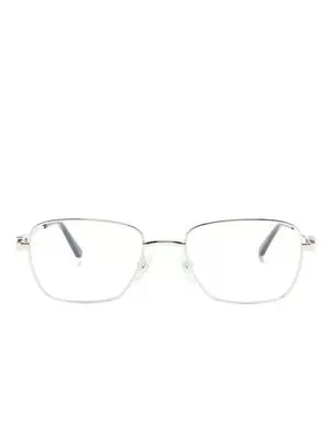 Cartier Rectangle-frame Glasses - Silver