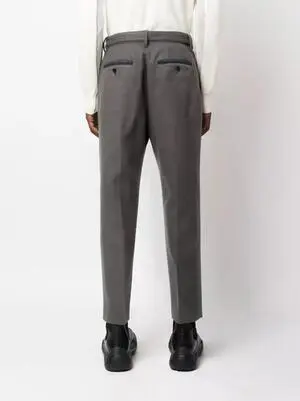 Sacai Wool Tailored Cropped Trousers