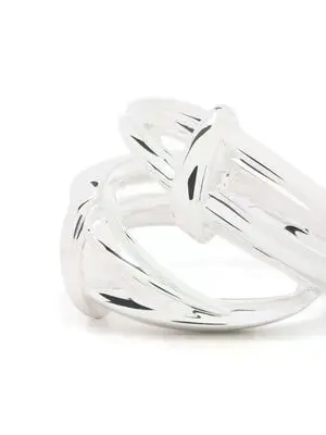 SHAUN LEANE Sabre Deco Sterling Ring