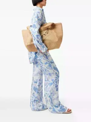 Stella McCartney Sunglasses Print Pajama Trousers