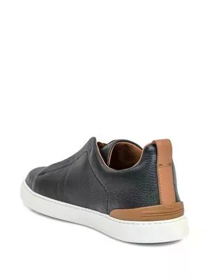 Zegna Triple Stitch Low-top Sneakers