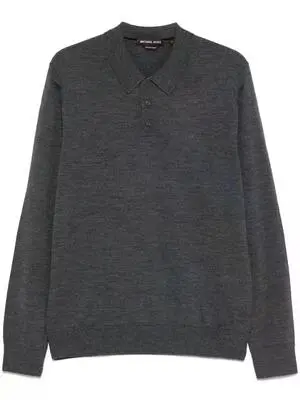 Michael Kors Merino-wool Polo Shirt