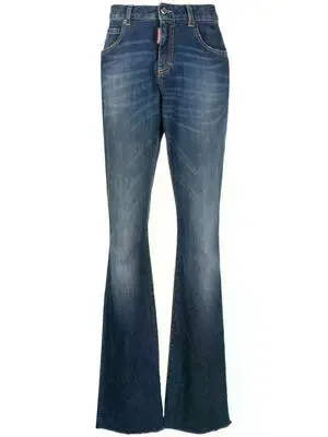 Dsquared2 Logo-patch Flared Jeans