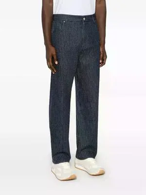 Fendi Topstitched Jeans