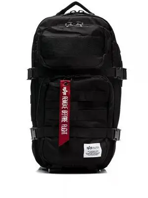 Alpha Industries Multi-pocket Backpack - Black