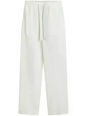 LANVIN Cotton Sweatpants - White