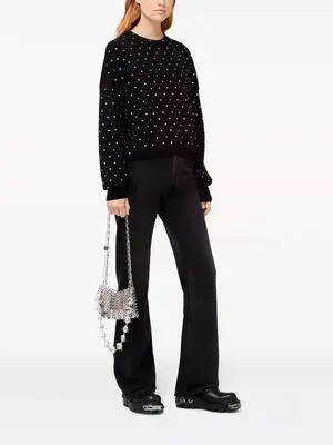 Rabanne Crystal-embellished Wool Jumper